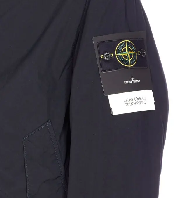 Stone Island Logo Patch Elasticated-hem Jacket