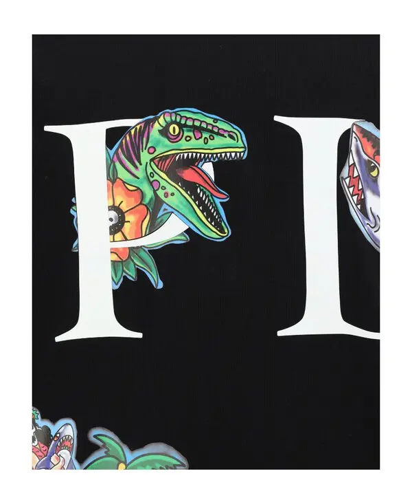 Philipp Plein Graphic Printed Crewneck Sweatshirt - Black