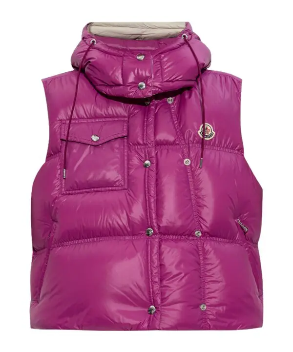 Moncler Padded Hooded Vest
