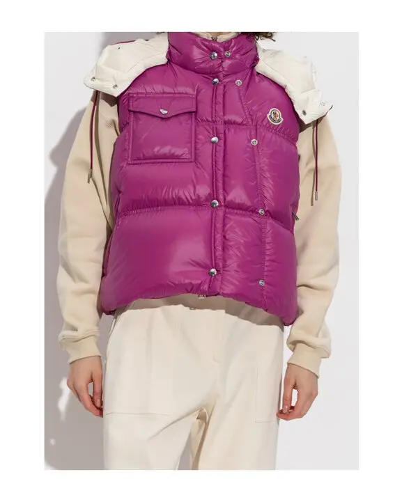 Moncler Padded Hooded Vest