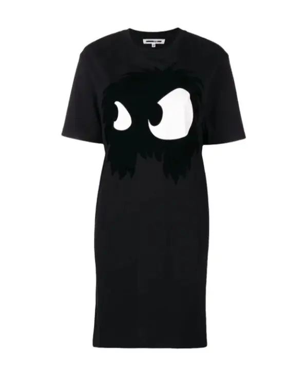Alexander McQueen Printed T-shirt Dress
