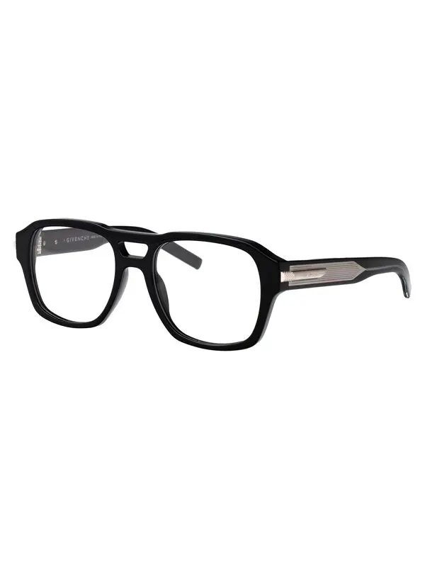 Givenchy Square Frame Eyeglasses - Black