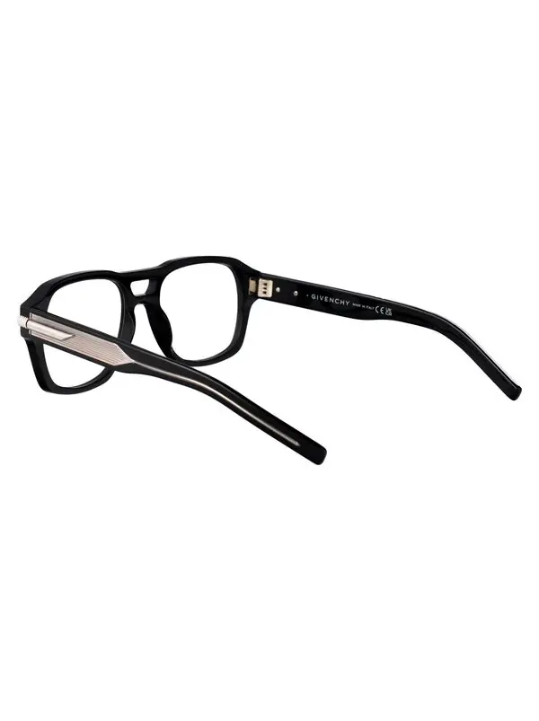 Givenchy Square Frame Eyeglasses - Black