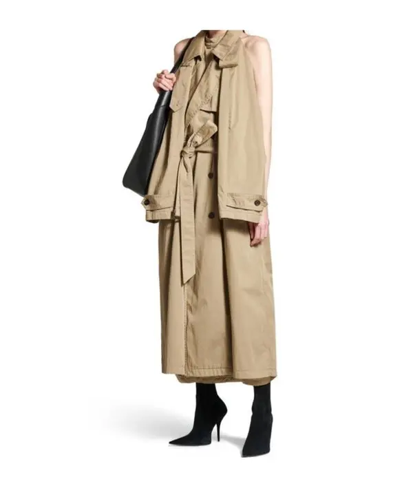 Balenciaga Suspended Trench Dress