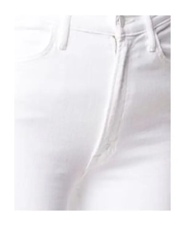 MOTHER Raw-hem Straight-leg Jeans