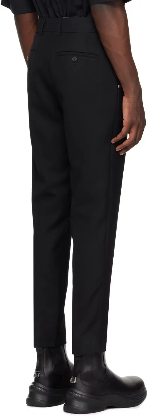 WOOYOUNGMI Mid-rise Wool Tailored Trousers