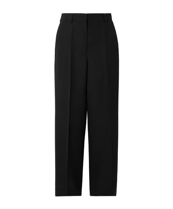 TOTEME Pleated Tailored Trousers - Black
