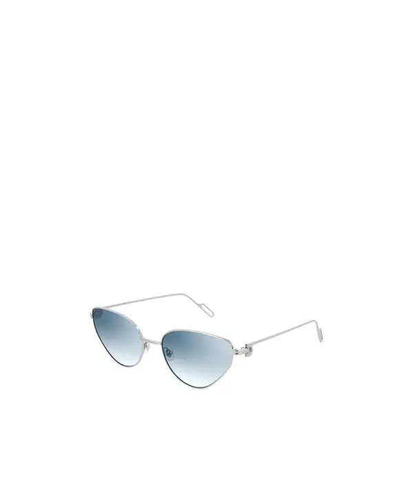 Cartier Cat Eye Frame Sunglasses - Blue