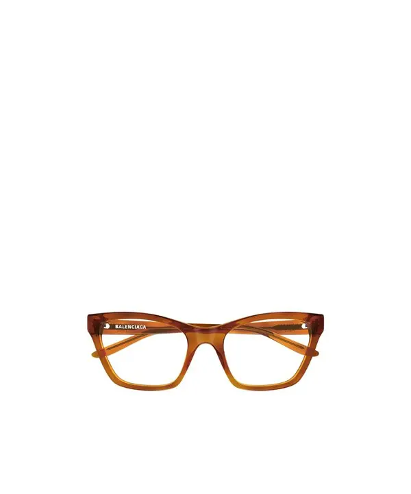 Balenciaga Cat-eye Frame Glasses - Brown