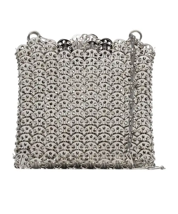 Rabanne Chain Shoulder Bag - Gray