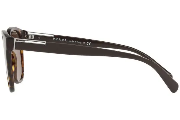 Prada Tortoiseshell Logo Sunglasses - Brown