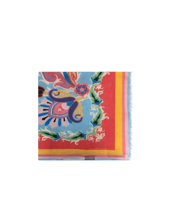 Etro Fringed Edge Scarf - Multi-color