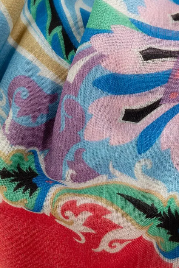 Etro Fringed Edge Scarf