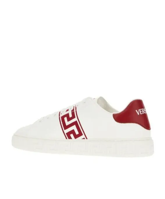 Versace Greca Printed Lace-up Sneakers