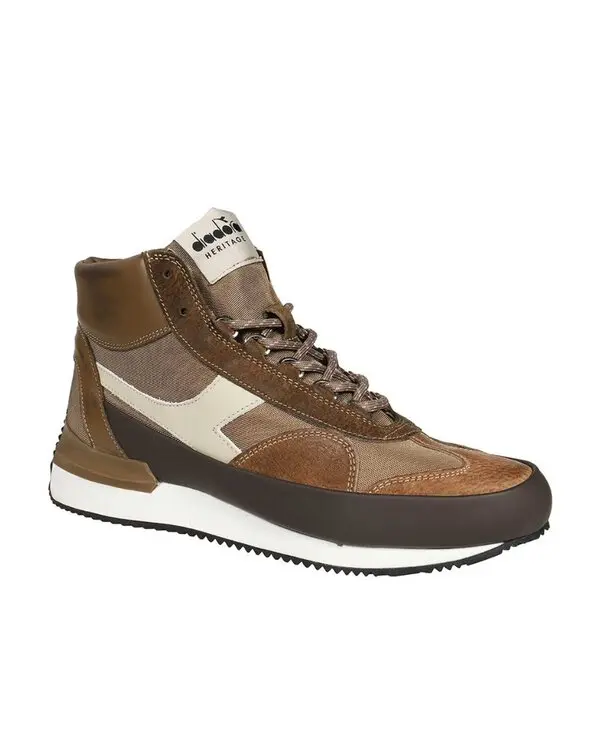 DIADORA Contrast-panel High-top Sneakers