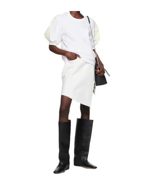 Sacai Balloon Sleeve Jersey T-shirt