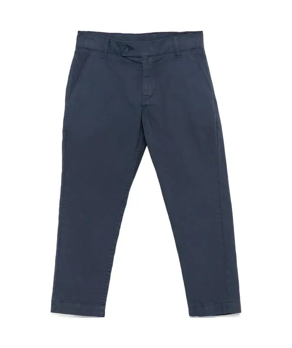 FAY Twill Trousers - Blue