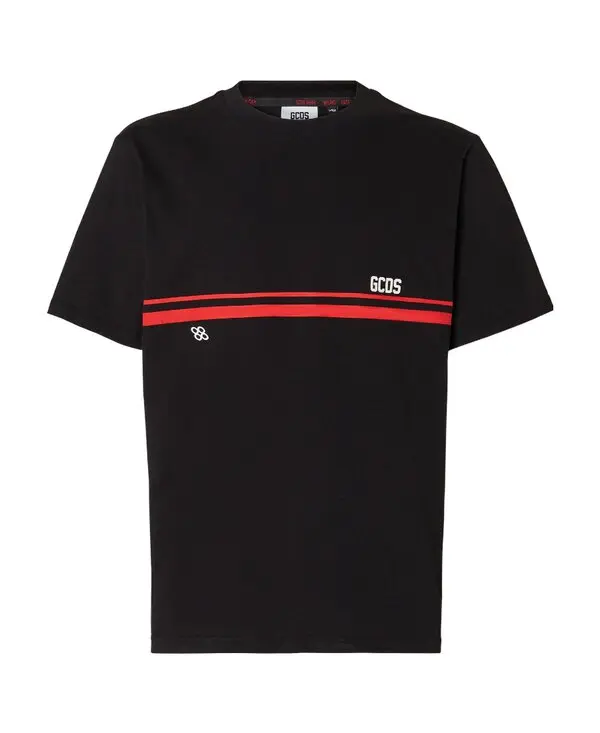 Gcds Logo Printed Crewneck T-shirt