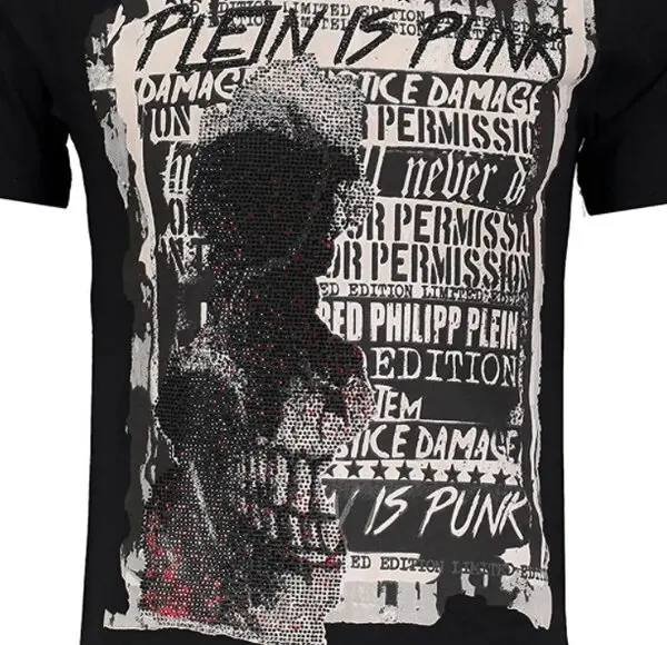 Philipp Plein Crew Neck Short-sleeve T-shirt