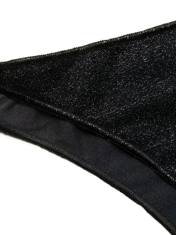 Oseree Metallic Triangle Bikini