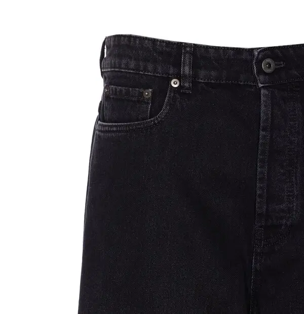 Miu Miu Straight Leg Jeans - Black