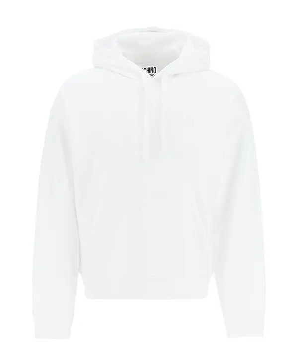 Moschino Long-sleeved Drawstring Hoodie