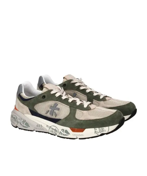 Premiata Mase Panelled Sneakers - Multicolor