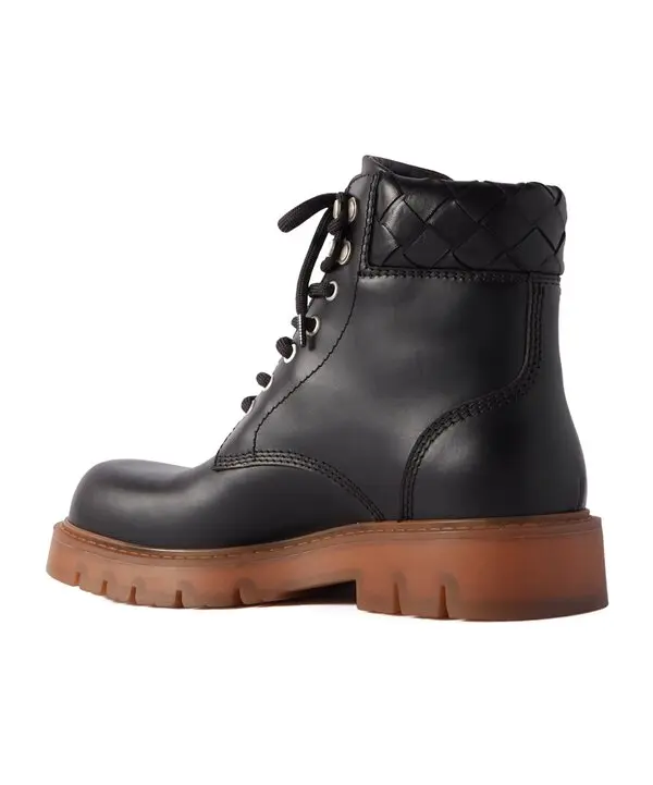 Bottega Veneta Haddock Lace-up Ankle Boots