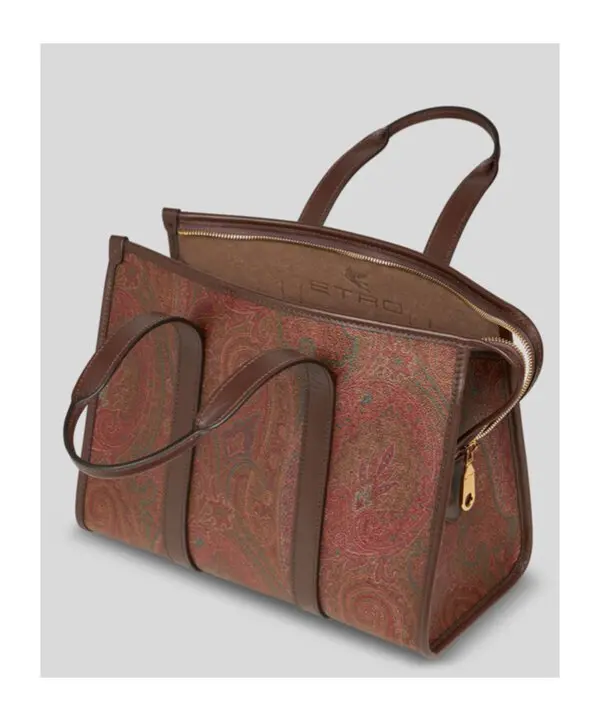 Etro Paisley Medium Top Handle Bag
