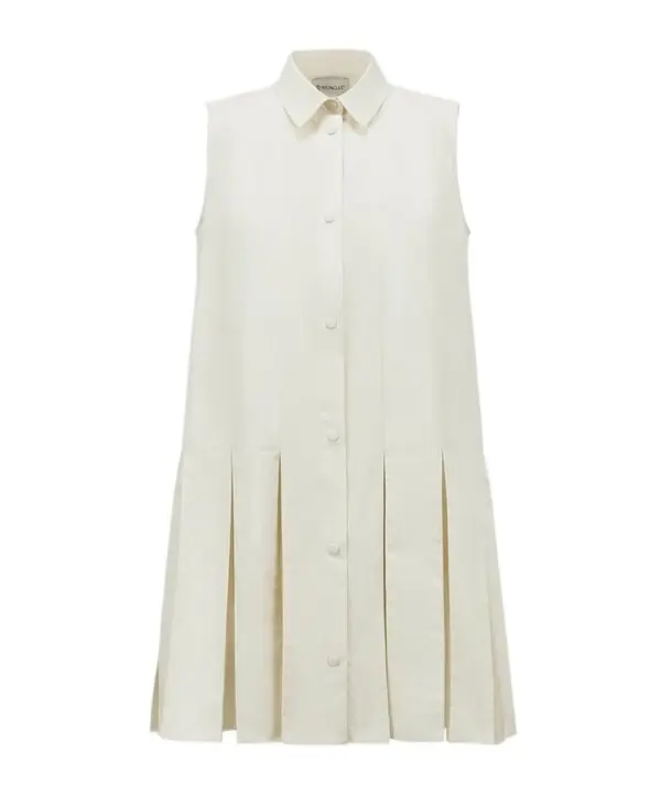 Moncler Sleeveless Mini Shirt Dress
