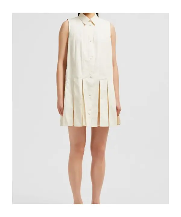 Moncler Sleeveless Mini Shirt Dress