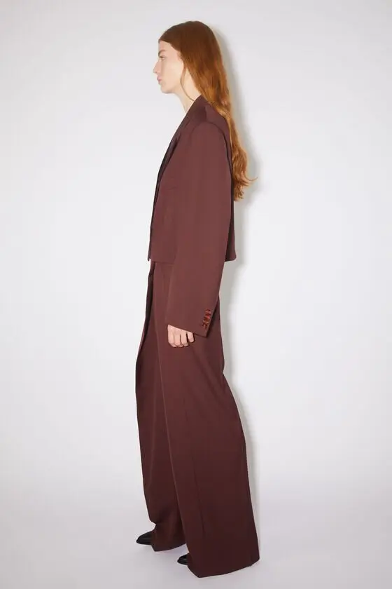 Acne Studios Double-breasted Cropped Blazer