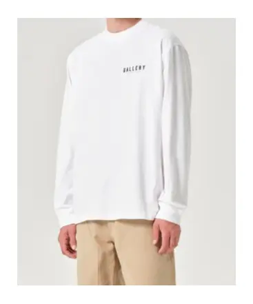 AGOLDE X Rsvp Gallery Long-sleeved Crewneck T-shirt - White