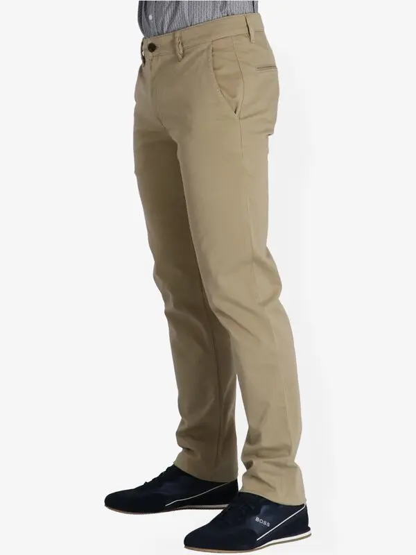 Hugo Boss Tailored Casual Trousers - Brown