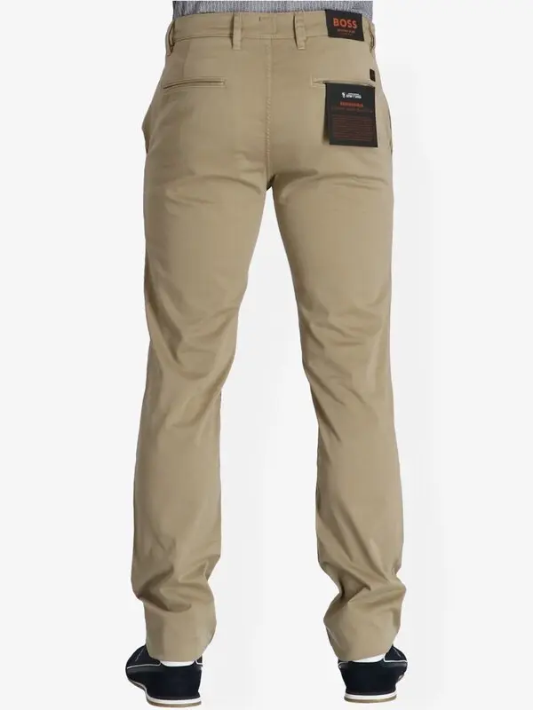 Hugo Boss Tailored Casual Trousers - Brown