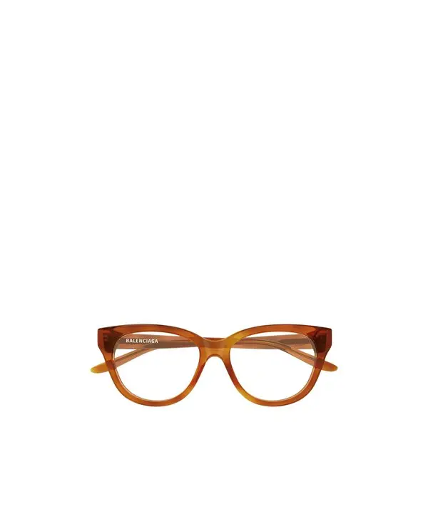 Balenciaga Butterfly Frame Eyeglasses - Brown