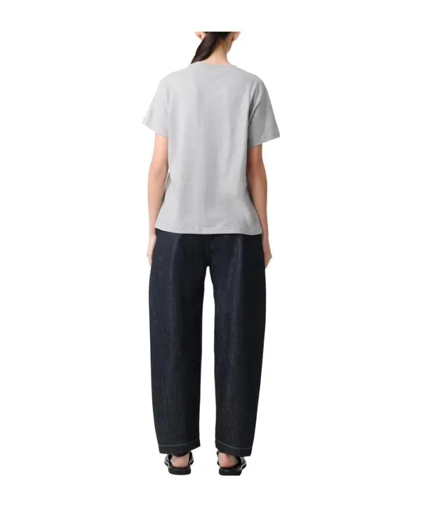 Studio Nicholson Marine" Jersey T-shirt With Back Print