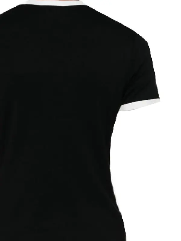 COURREGES Signature Contrast T-shirt - No