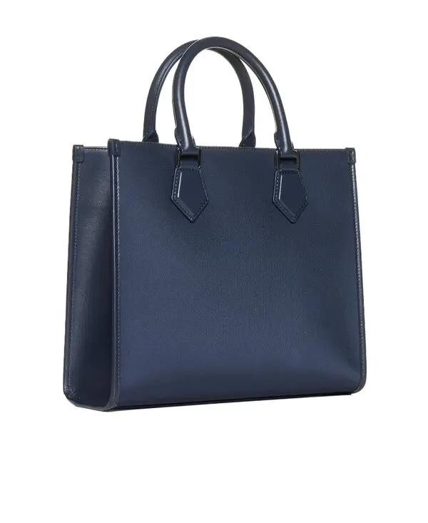 Dolce & Gabbana Logo Printed Tote Bag - Black