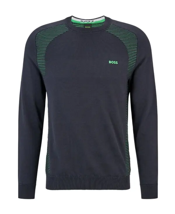 Hugo Boss Logo Detailed Regular Fit Sweatshirt
