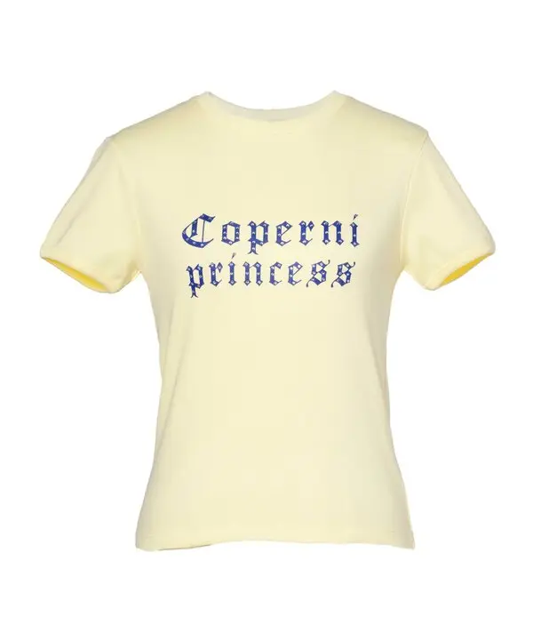 Coperni X Disney Princess Slim-fit T-shirt - Nude