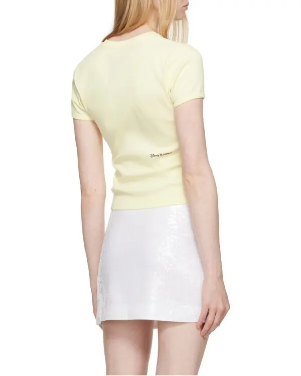Coperni X Disney Princess Slim-fit T-shirt - Nude