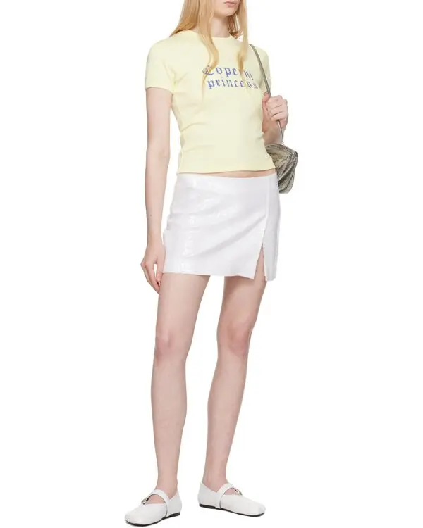 Coperni X Disney Princess Slim-fit T-shirt - Nude