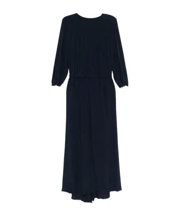 Seventy V-neck Tie-waist Maxi Dress