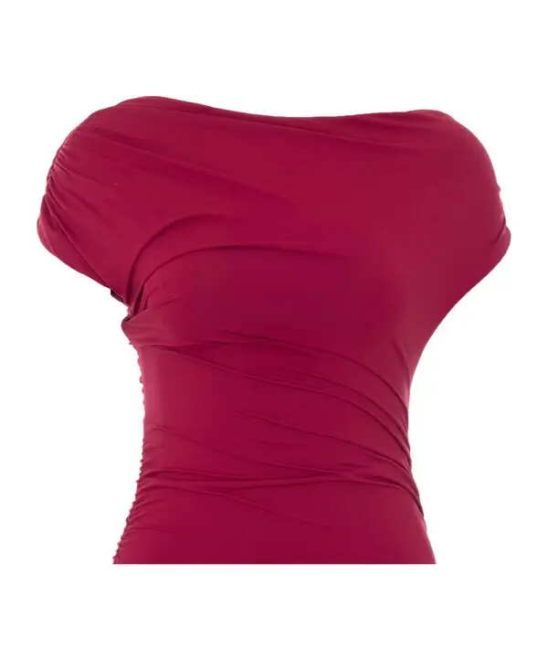 ANIYE BY Ria Draped Mini Dress
