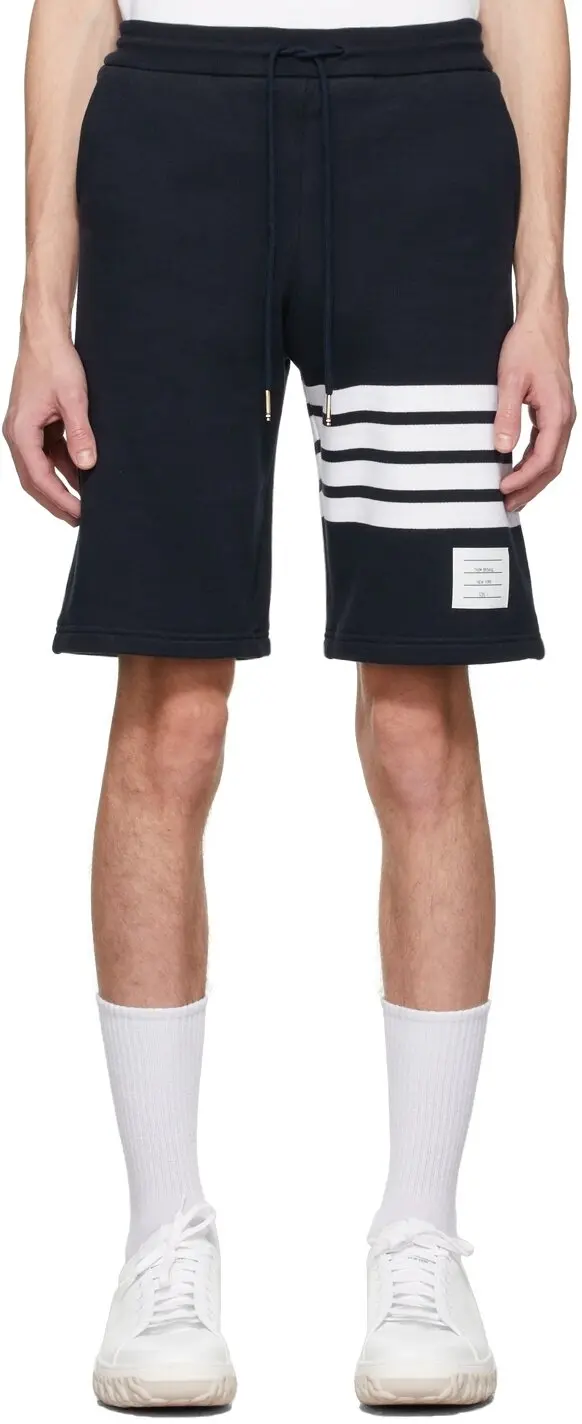 Thom Browne 4-bar Bermuda Shorts - Black