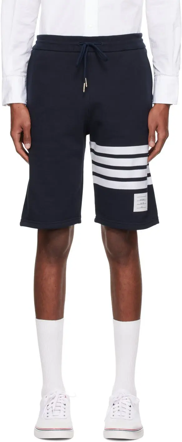 Thom Browne 4-bar Bermuda Shorts - Black