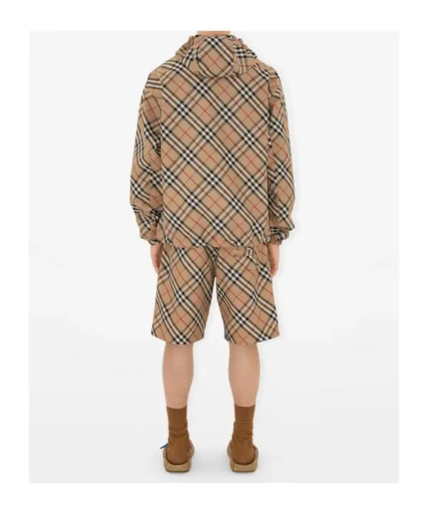 Burberry Vintage Check Reversible Zipped Hooded Jacket