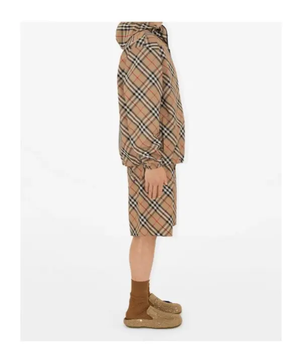Burberry Vintage Check Reversible Zipped Hooded Jacket
