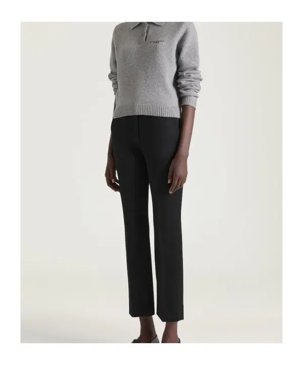 Givenchy Ankle Length Slim Pants - Black